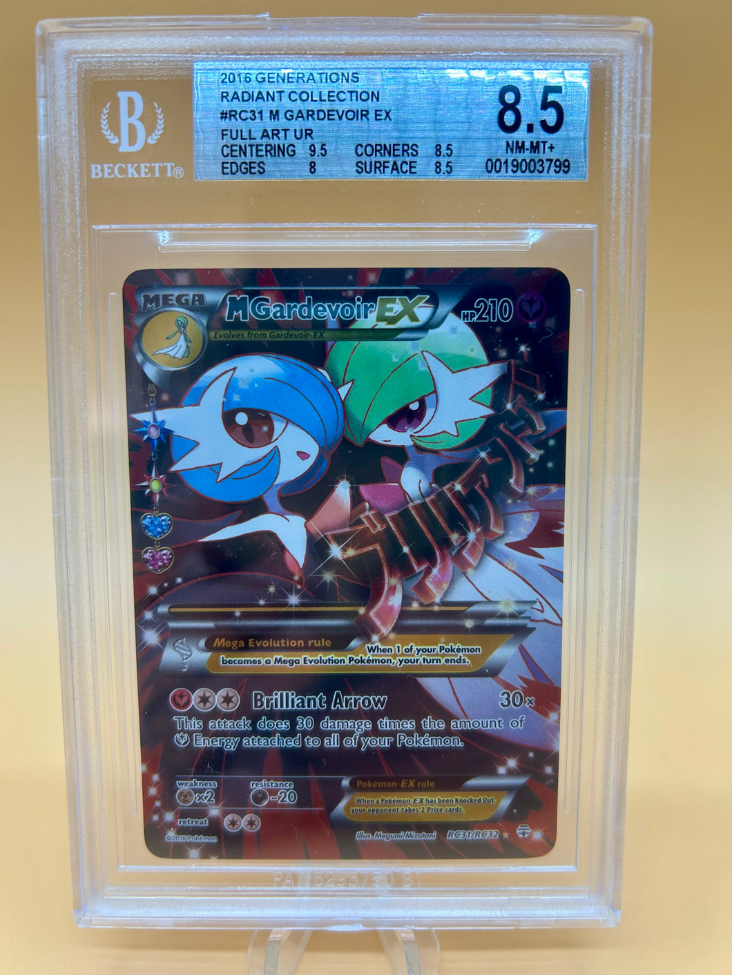 Pokemon TCG - XY Generations Gardevoir Ex Radiant Collection RC31/RC32 ...