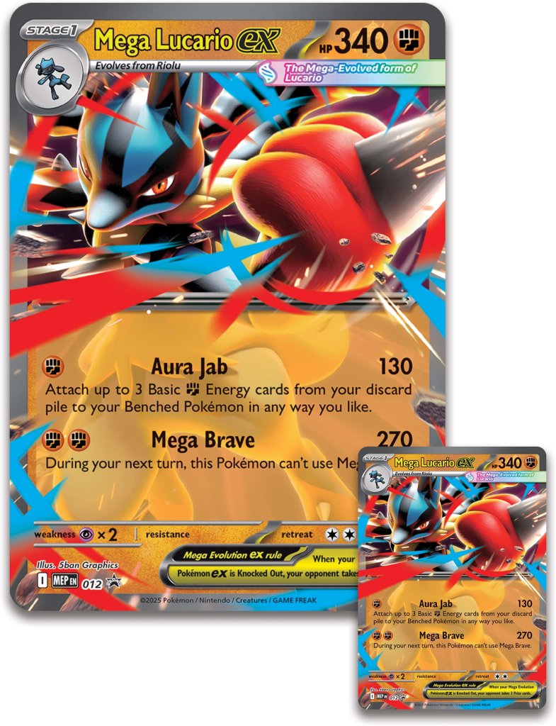 Pokemon TCG - Mega Lucario ex Figure Box – Demon Rage Gaming