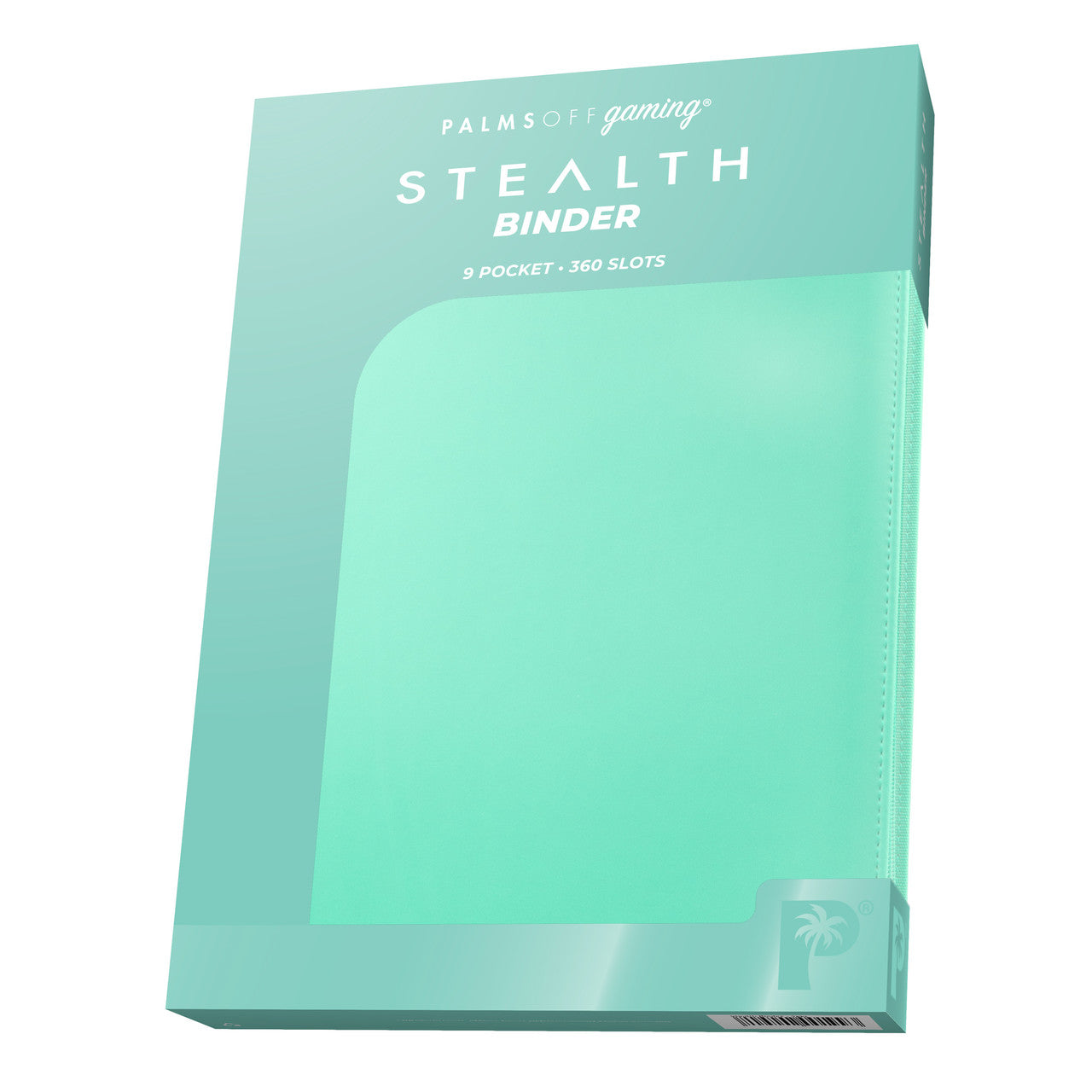 Palms Off Gaming- STEALTH 9 Pocket Zip Trading Card Binder - TURQUOISE ...